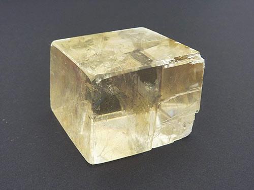 Golden Calcite Rhombic Cubes - Polished – Crystal Earth Spirit